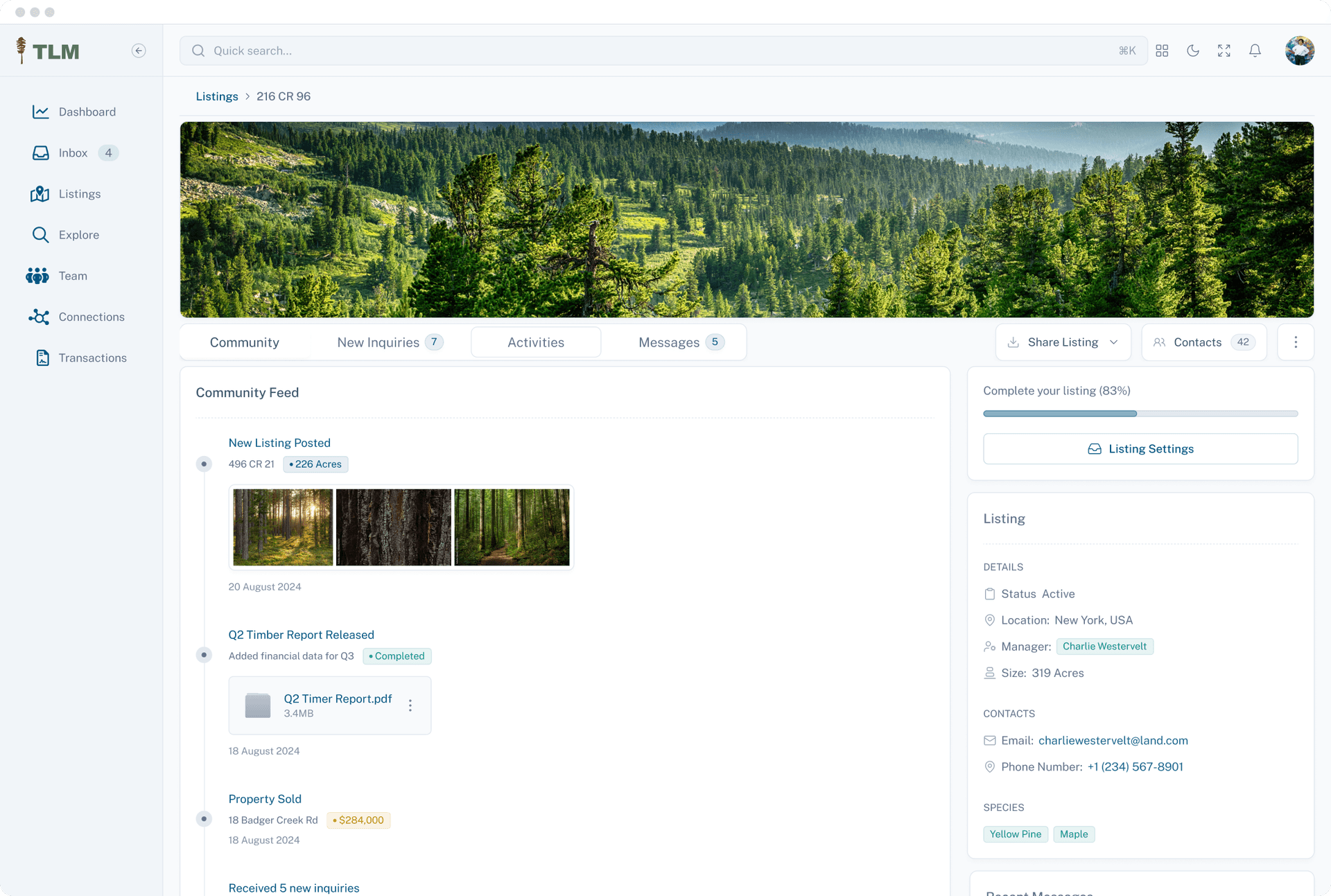 The Lumber Manufactory - Maximize your timberland's value